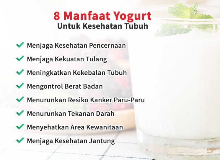 8 Manfaat Yogurt Untuk Kesehatan Tubuh - Oriflakes